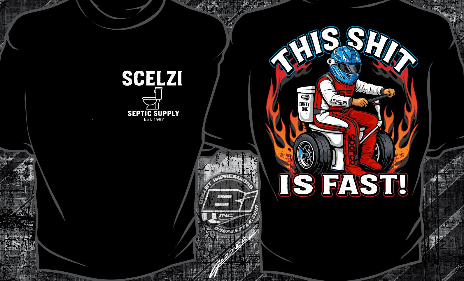 Scelzi Septic T- Shirt – Dominic Scelzi Racing